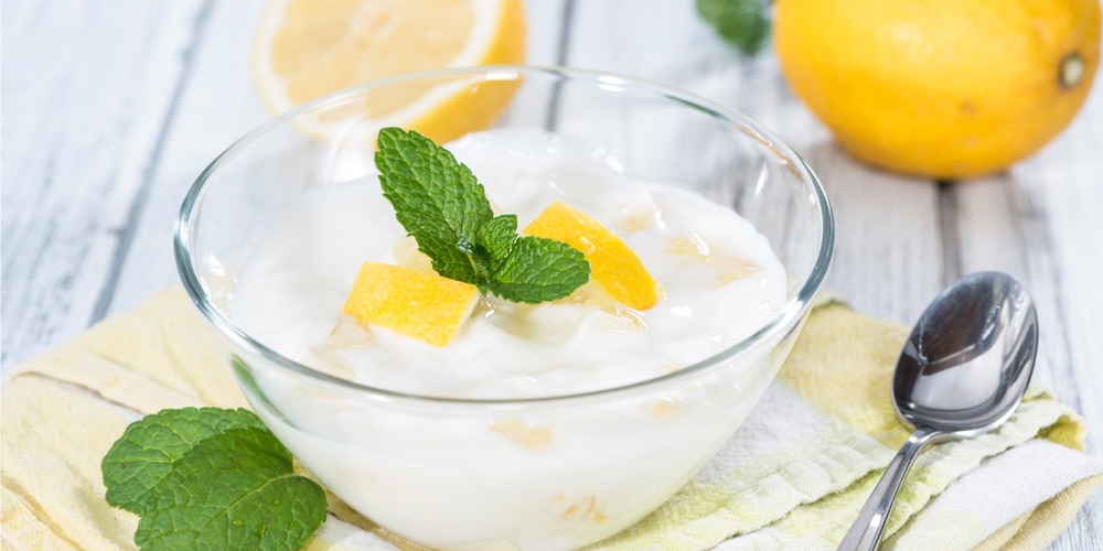 Fromage blanc protéiné au citron - recette | FoodPal